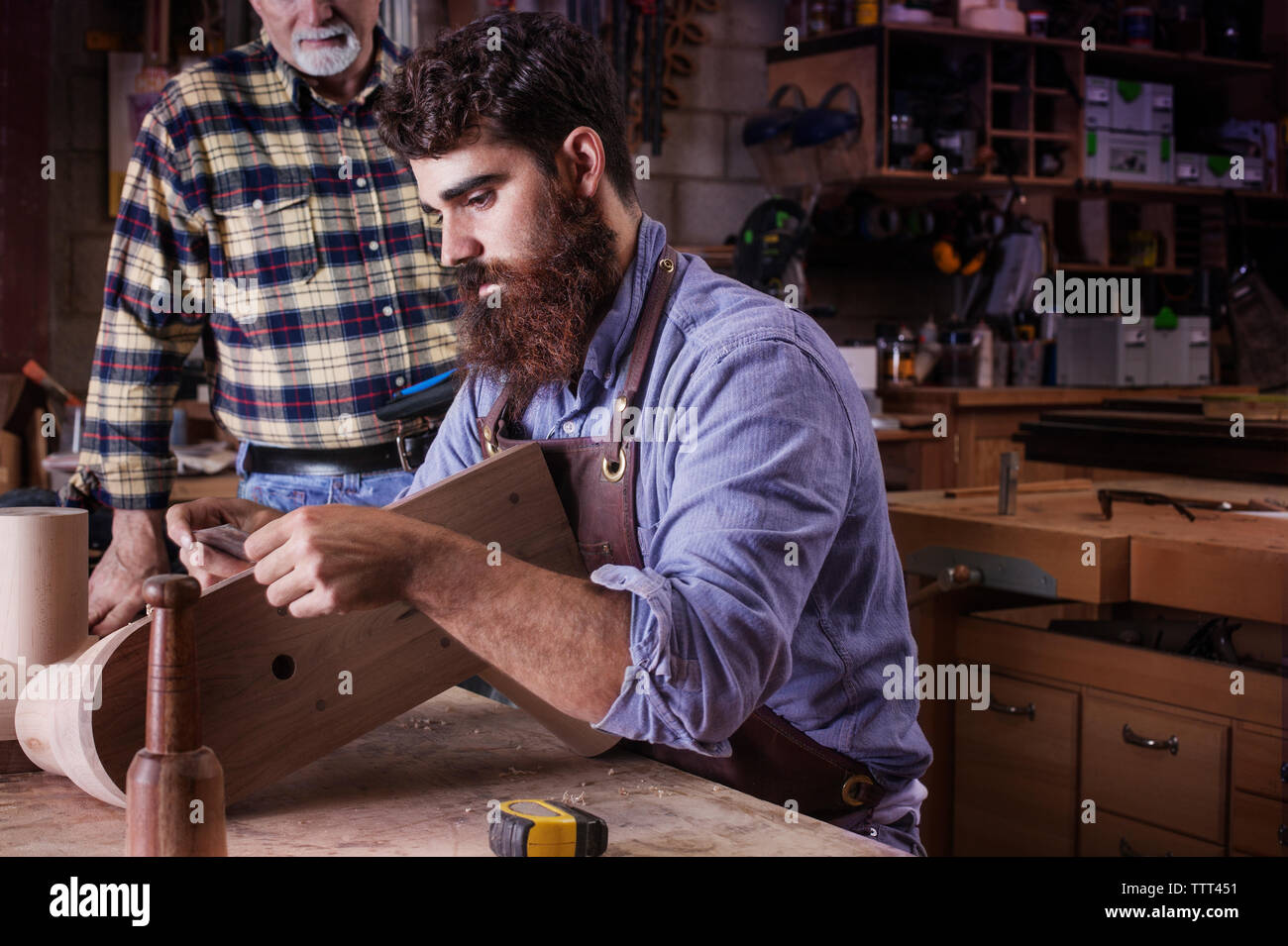 Finishing worker hi-res stock photography and images - Alamy