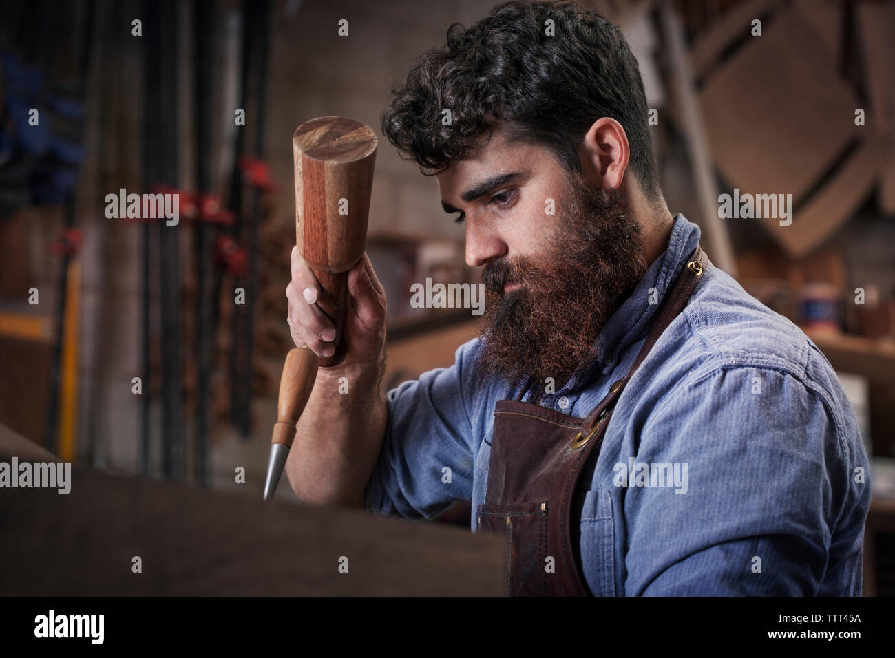 Working with tools hi-res stock photography and images - Alamy