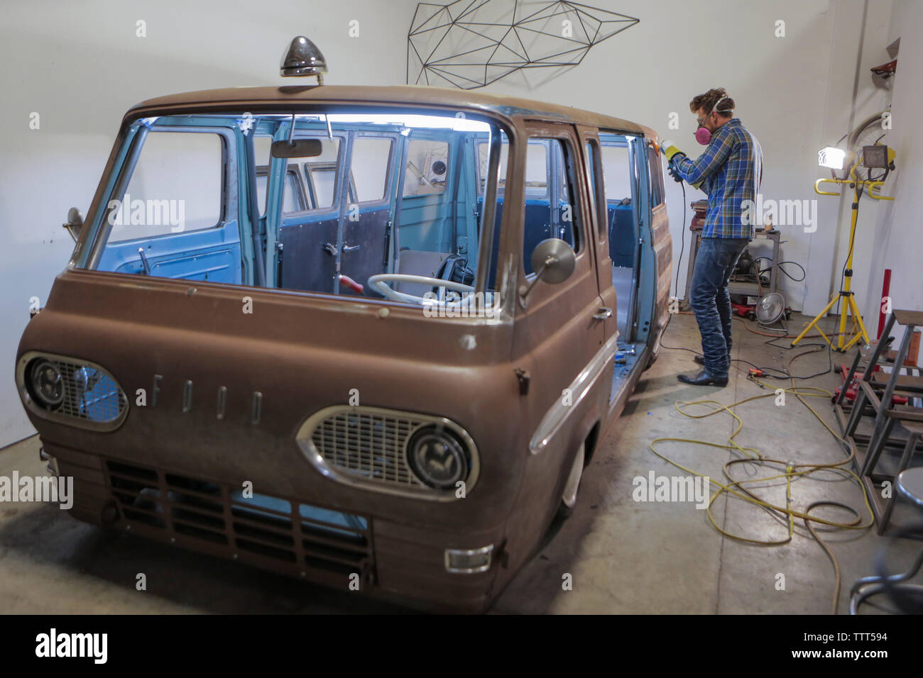 Polishing van hi-res stock photography and images - Alamy