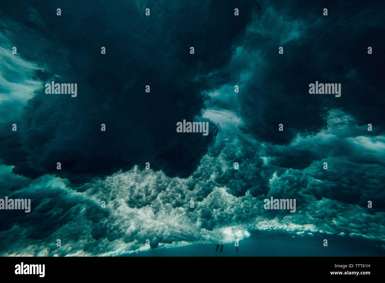 Surfing underwater view hi-res stock photography and images - Alamy