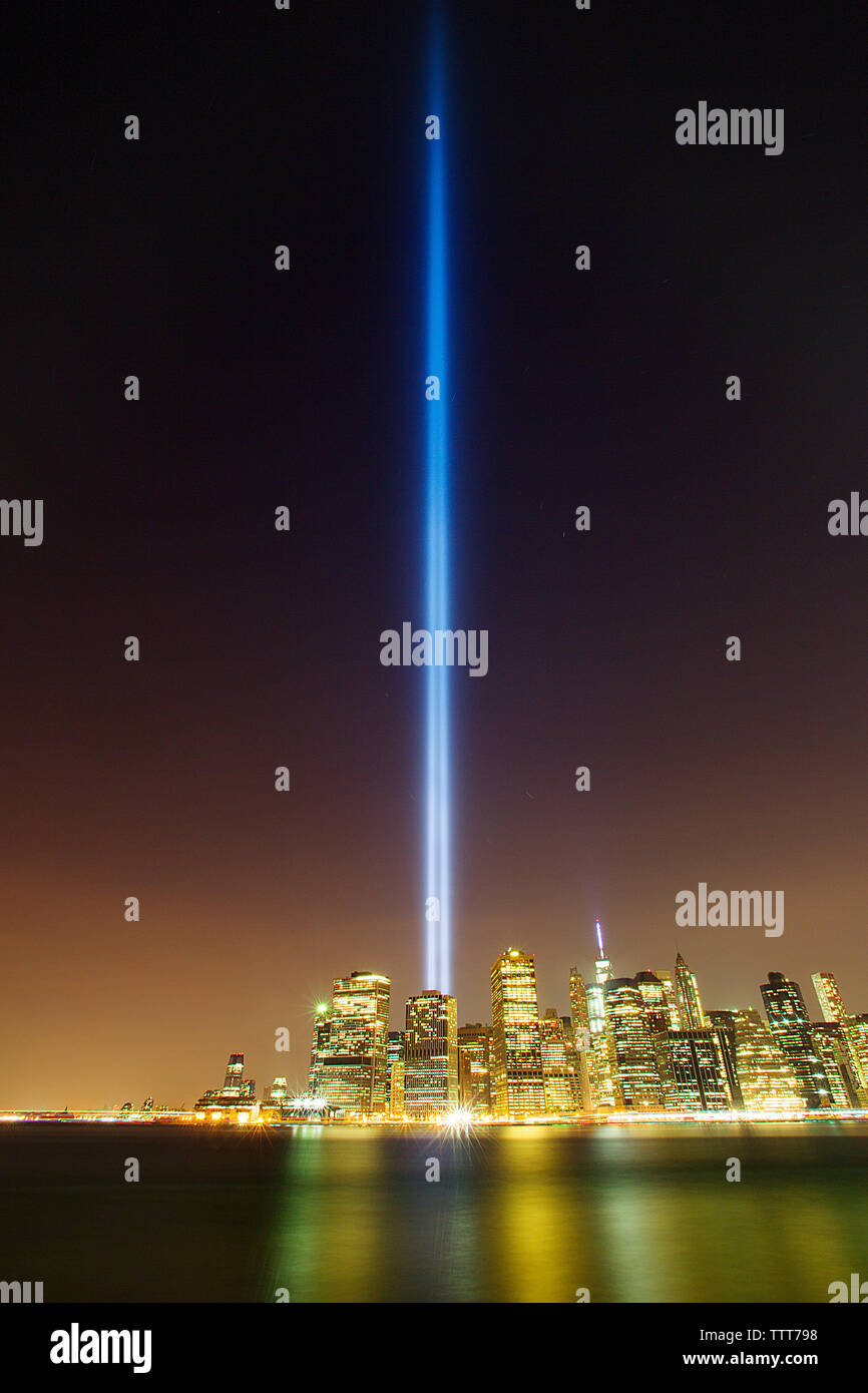 New york city tribute in light hi-res stock photography and images - Alamy