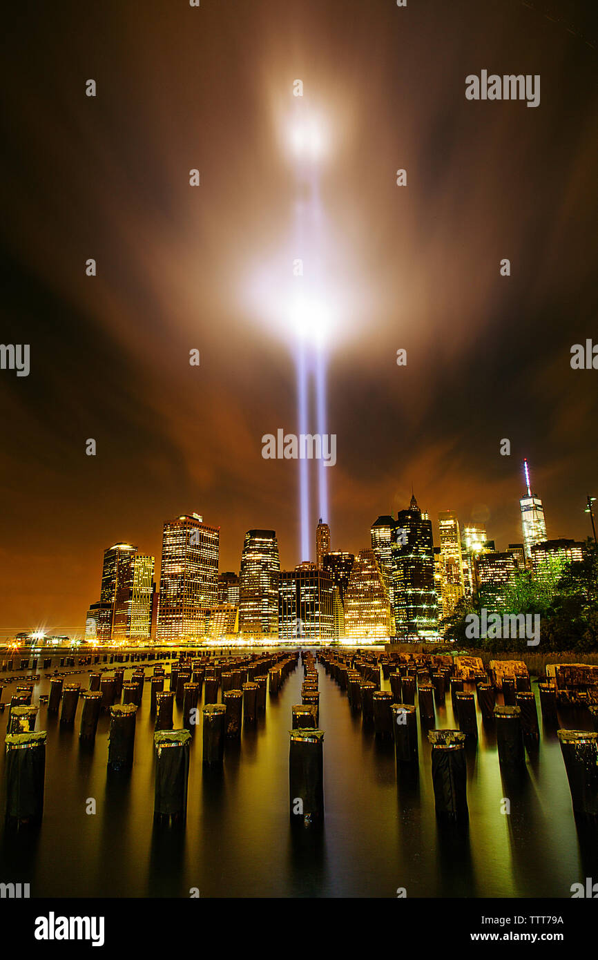 New york city tribute in light hi-res stock photography and images - Alamy
