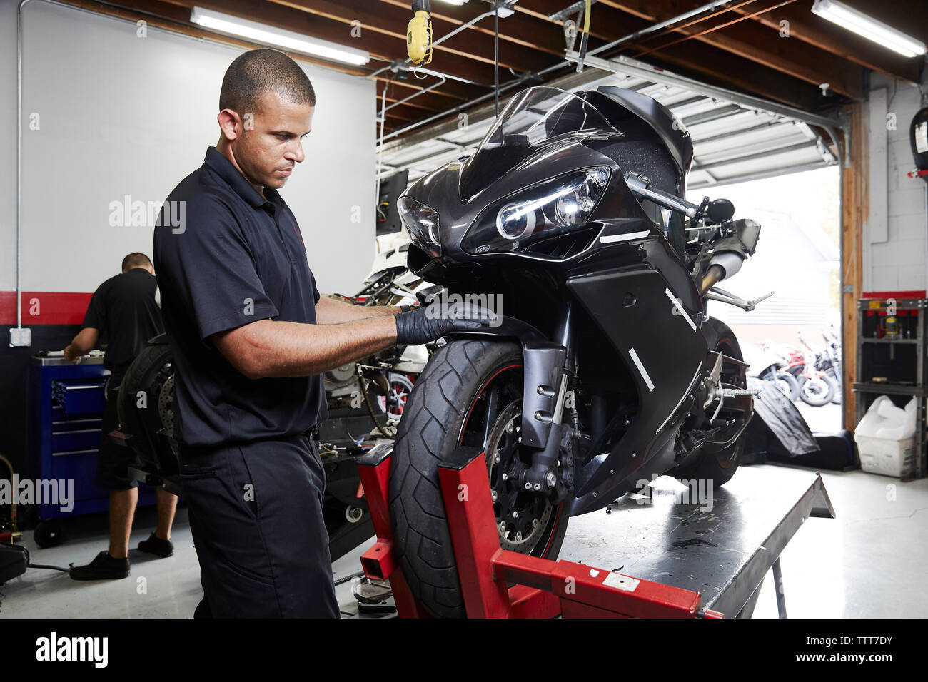 Motorcycle factory hi-res stock photography and images - Alamy