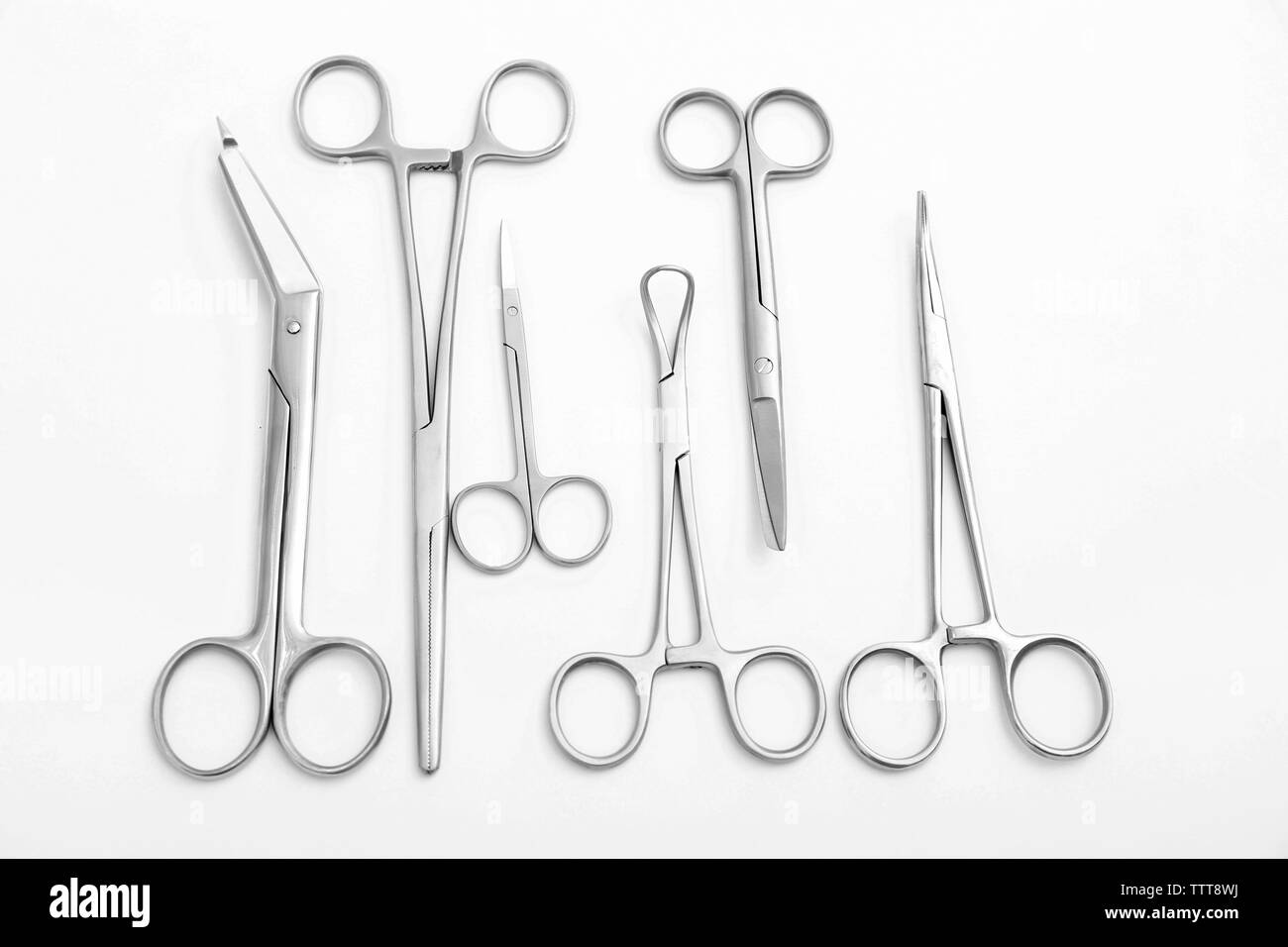 Sharp medical instruments Black and White Stock Photos & Images - Alamy
