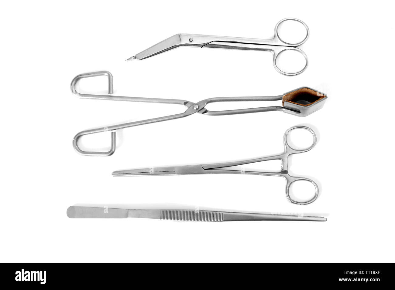 Flat lay medical steel hi-res stock photography and images - Alamy