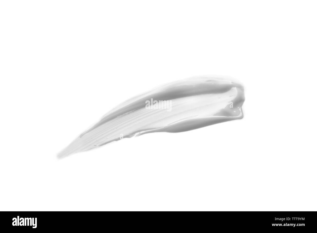 Facial cream sample isolated on white Stock Photo - Alamy