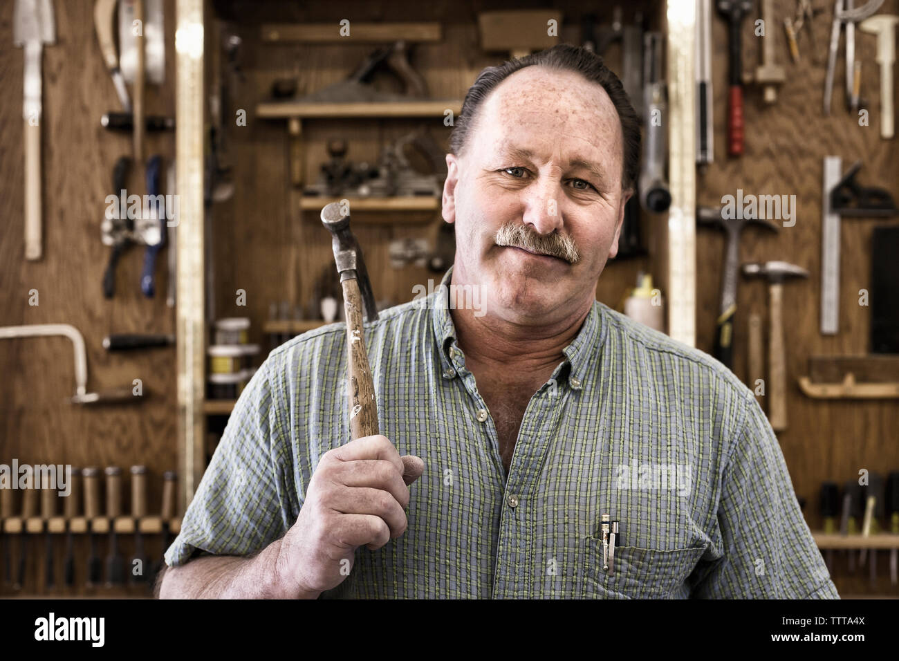 Old carpenter working tools hi-res stock photography and images - Alamy