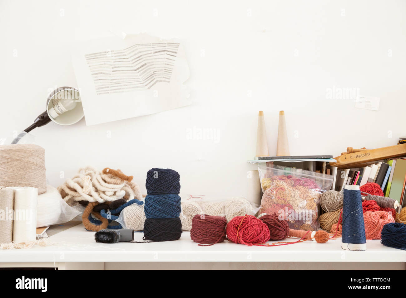 Yarn spools hi-res stock photography and images - Alamy