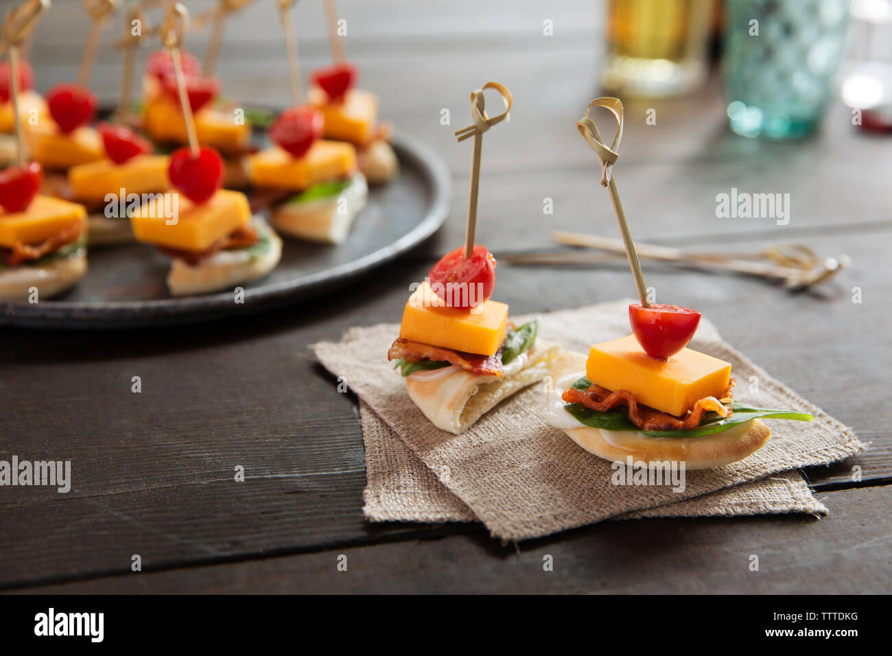Cocktail sticks hi-res stock photography and images - Alamy