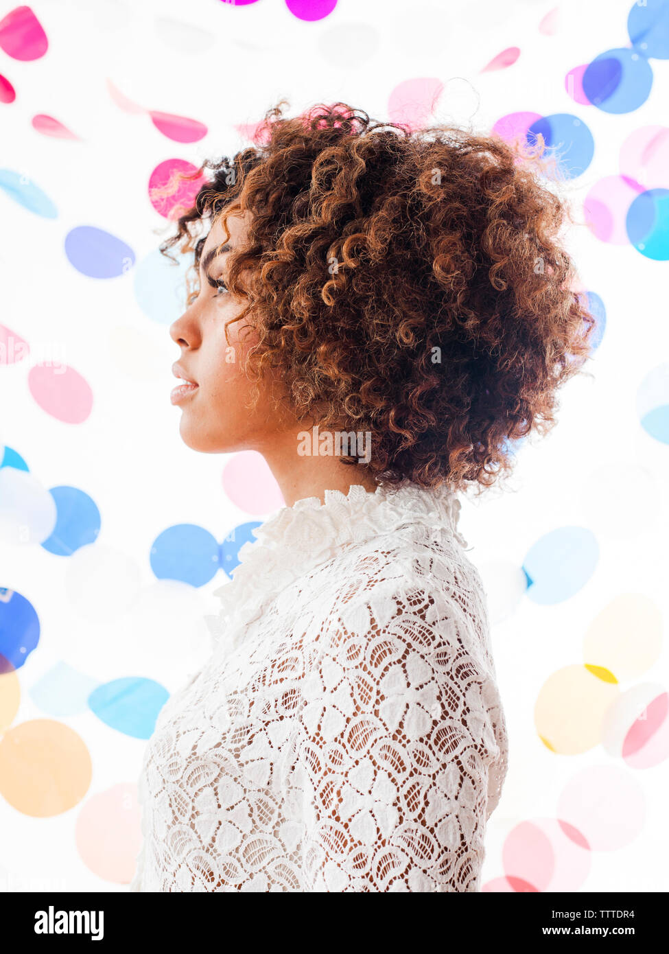 White background multi colored hi-res stock photography and images - Alamy