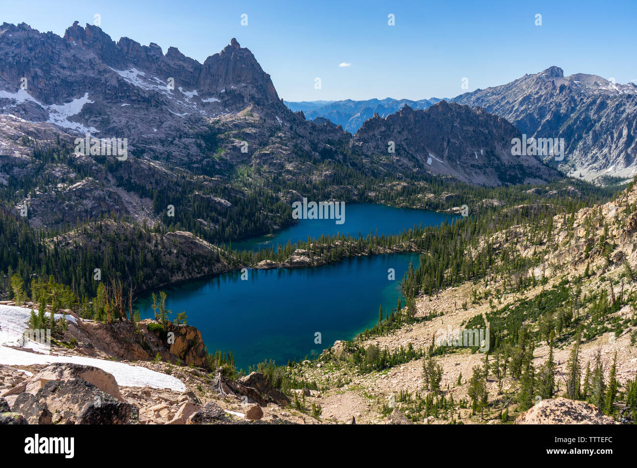 Trail Creek Lakes Sawtooths