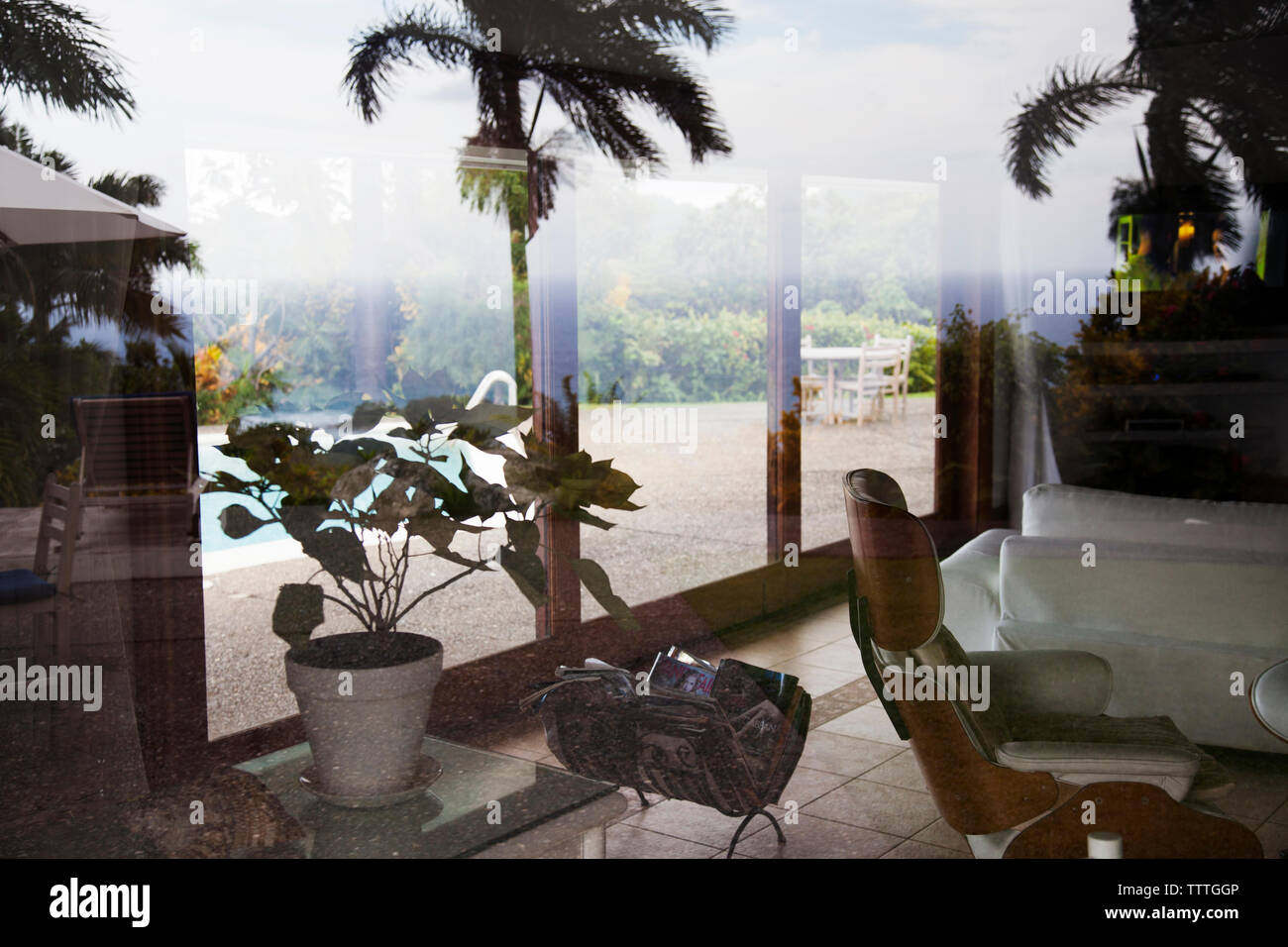 JAMAICA, Port Antonio. Private residence of Jon Baker, owner of the ...