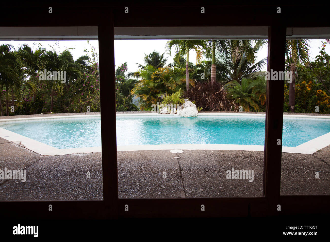 JAMAICA, Port Antonio. Private residence of Jon Baker, owner of the ...
