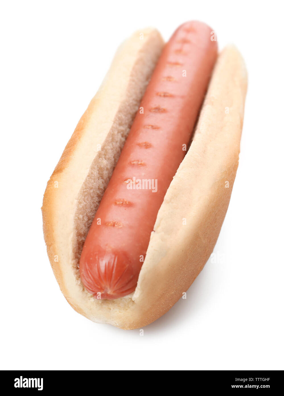 Hot Dog, isolated on white Stock Photo - Alamy