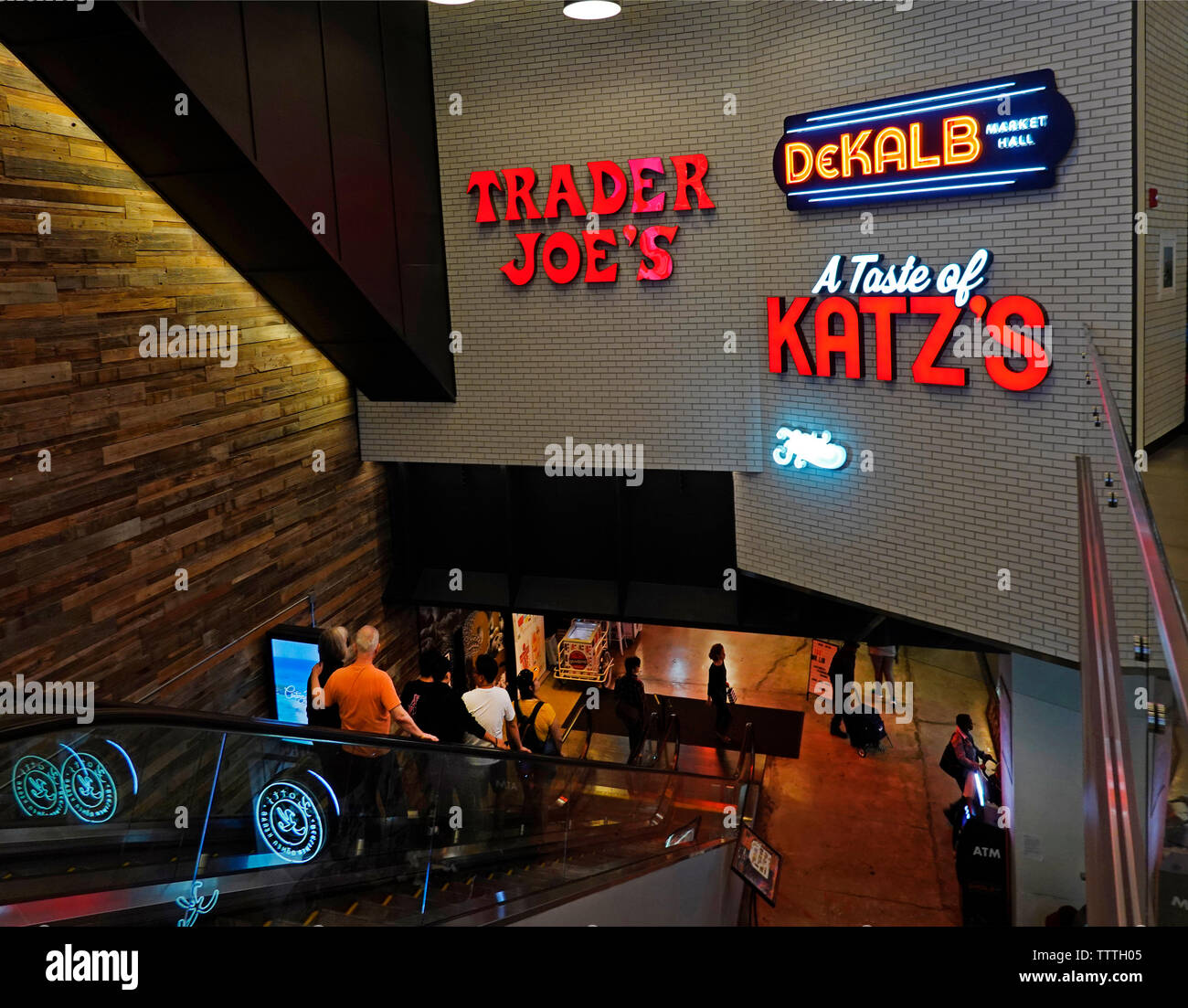 DeKalb market hall Brooklyn NYC Stock Photo - Alamy