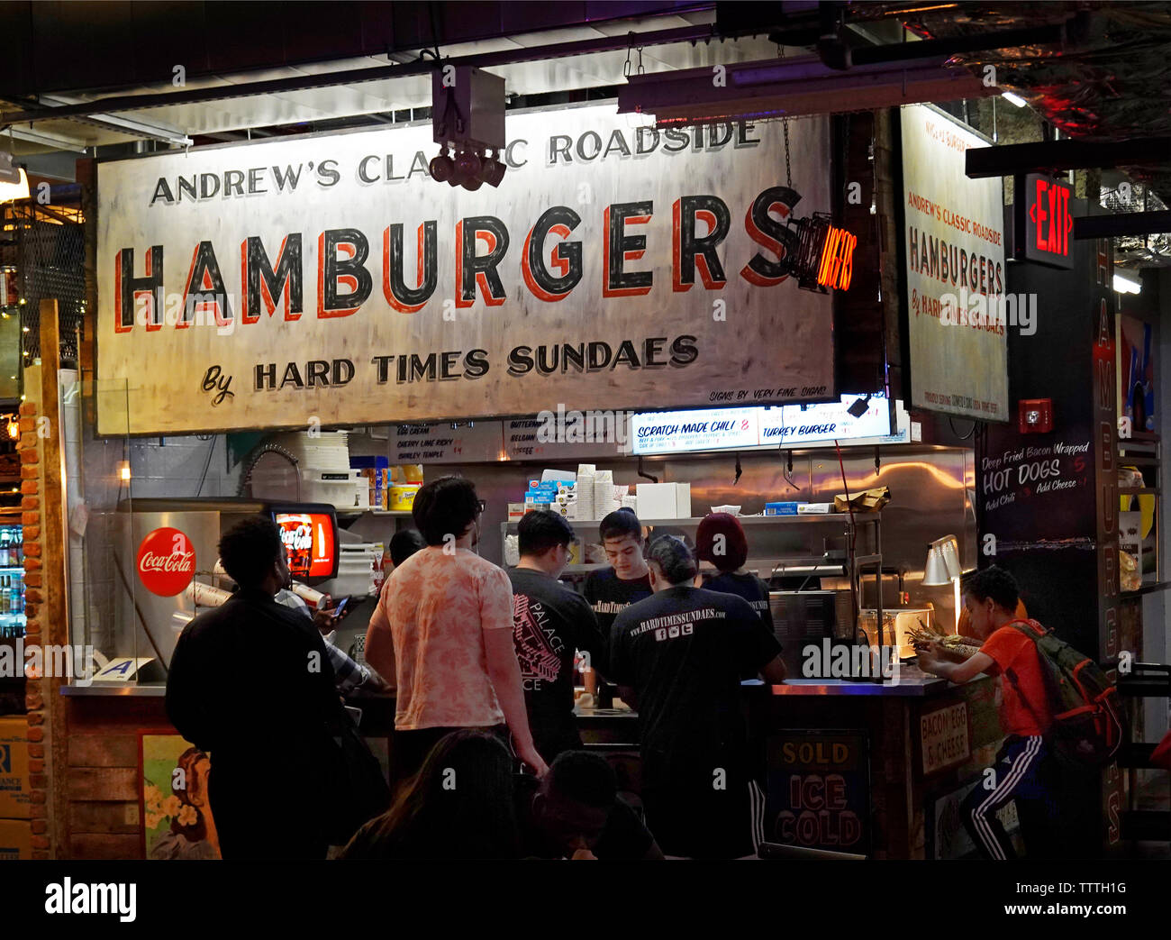 Dekalb market hall food hall hi-res stock photography and images - Alamy