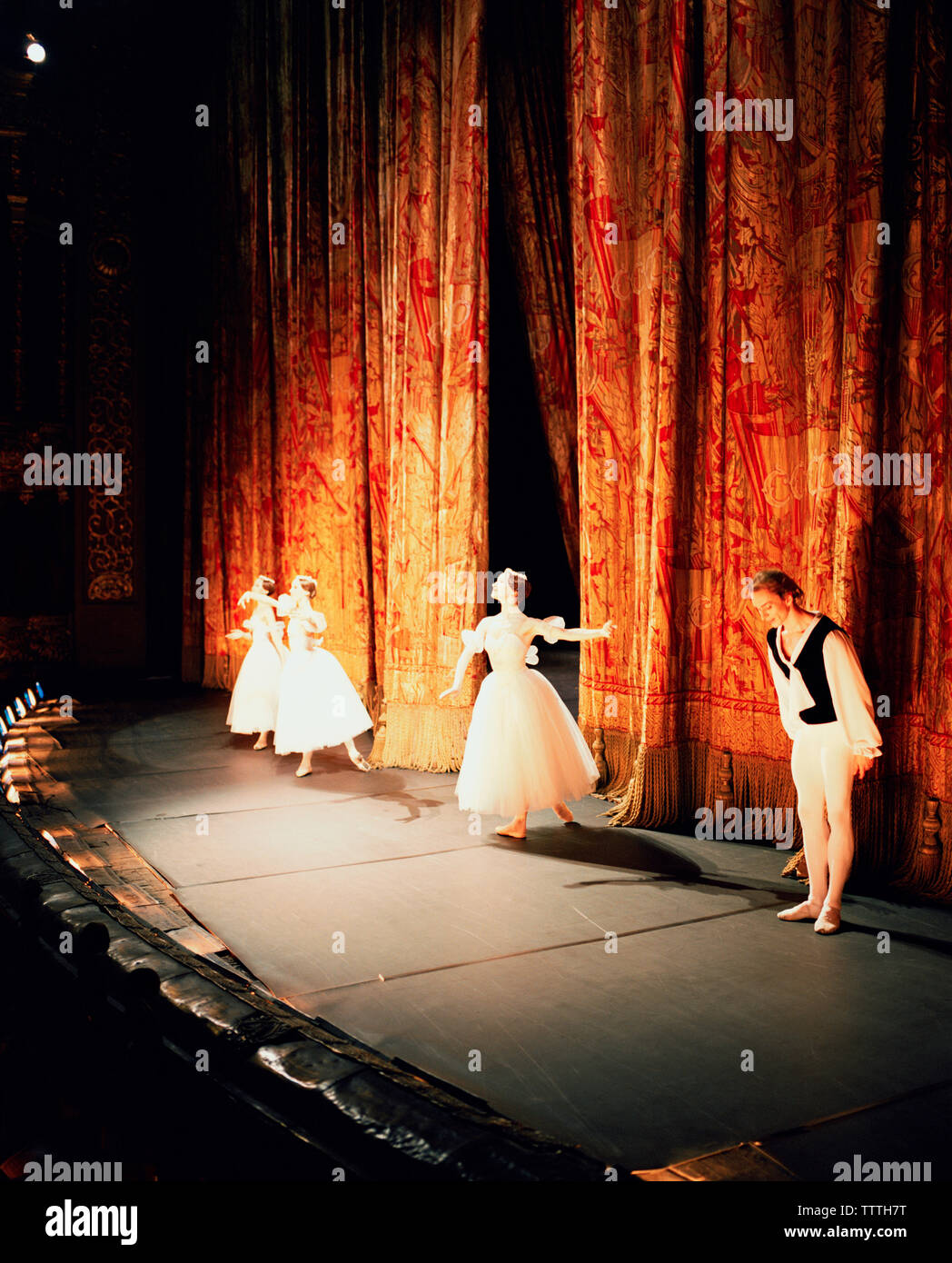 Curtain Call On Stage