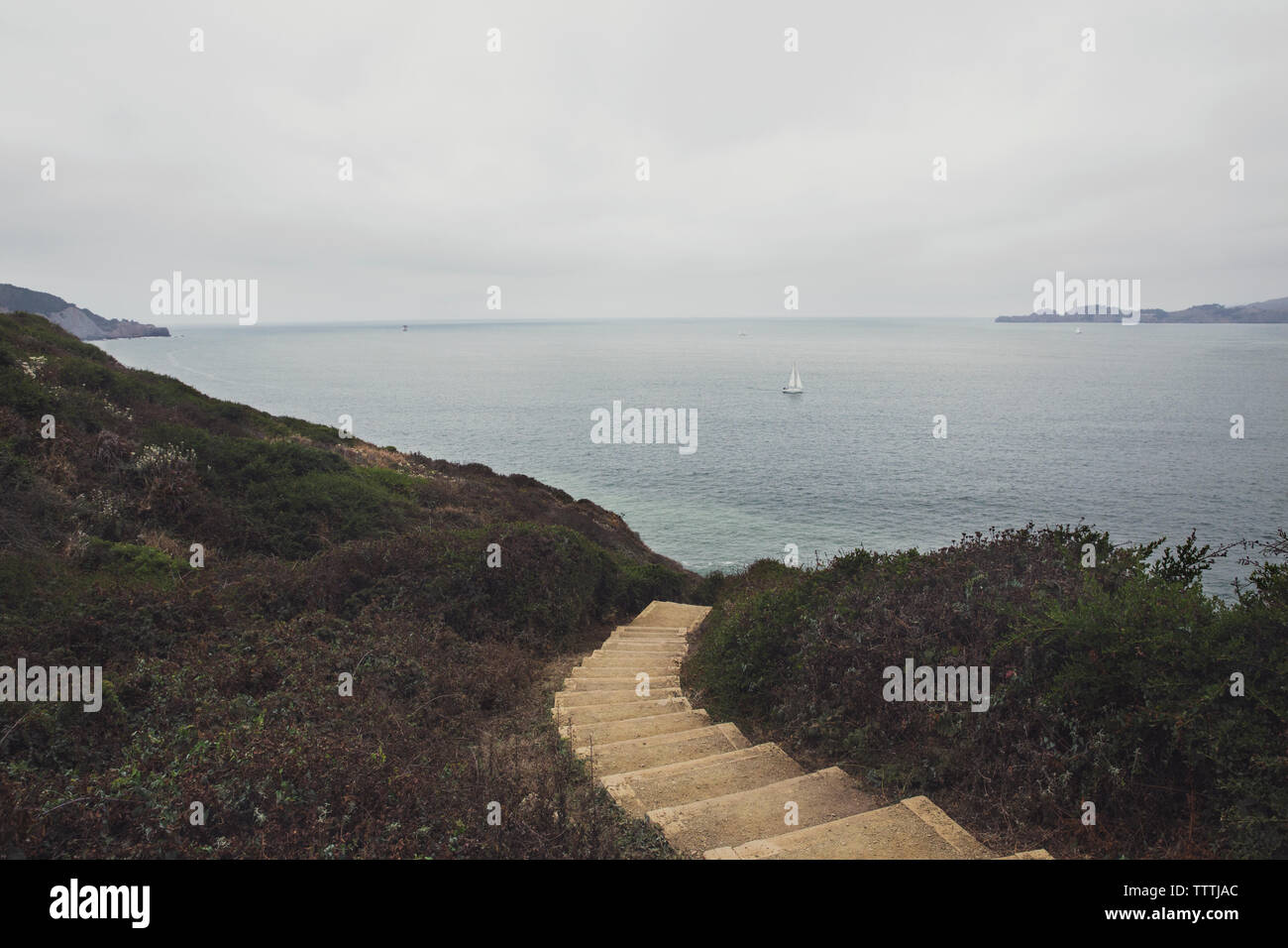 Steps into sea hi-res stock photography and images - Alamy