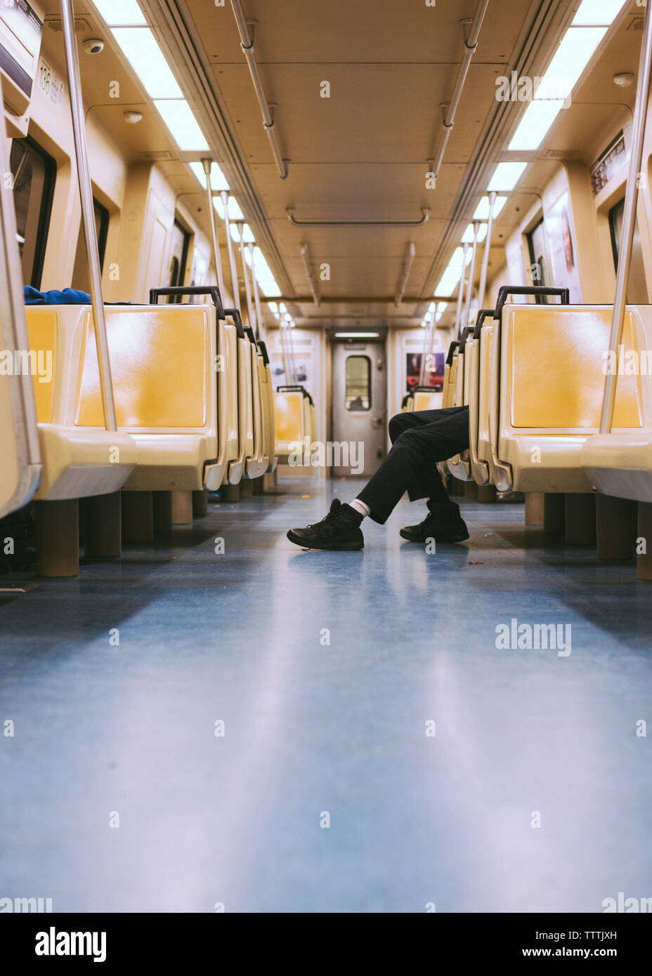 Subway legs hi-res stock photography and images - Alamy