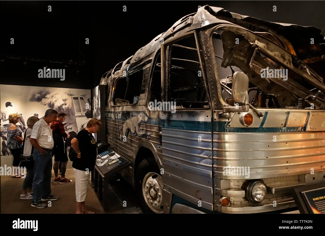 Greyhound bus inside hi-res stock photography and images - Alamy
