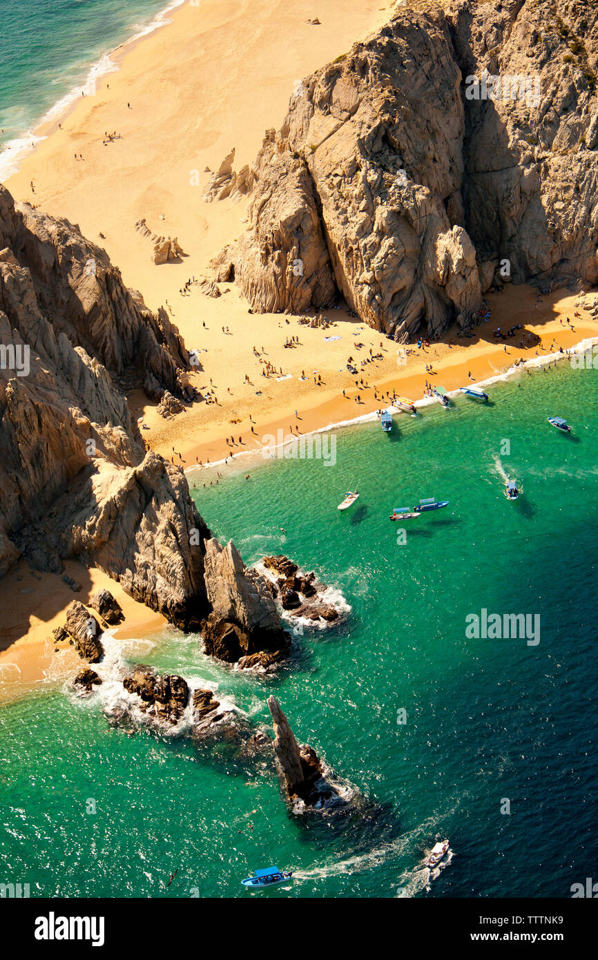 Aerial view of beach Stock Photo - Alamy