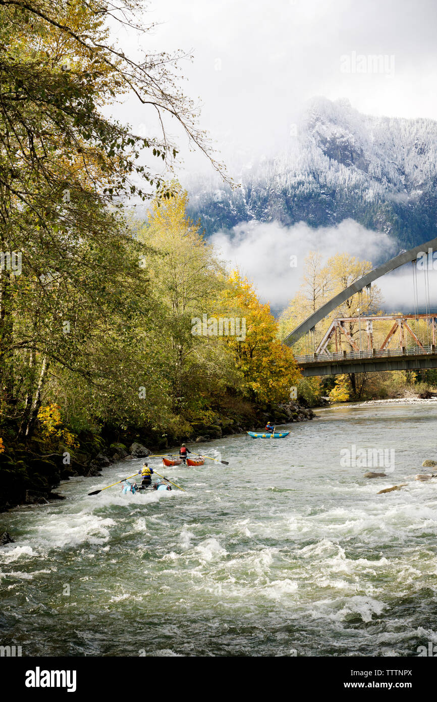 Men river rafting Stock Photo - Alamy