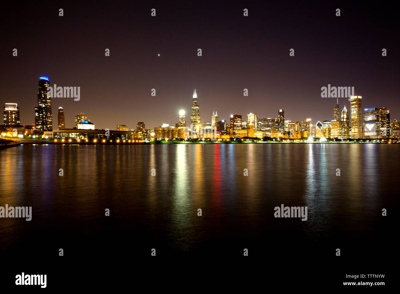 Illuminated night sky hi-res stock photography and images - Alamy