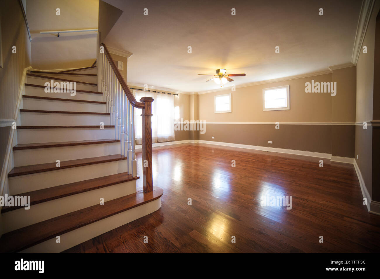 Interior of empty home Stock Photo - Alamy
