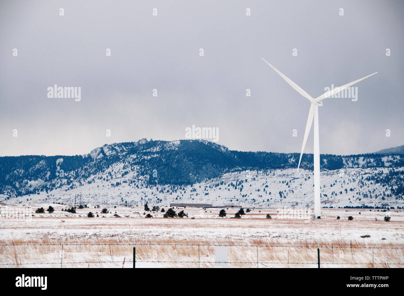 Snow white windmill hi-res stock photography and images - Alamy