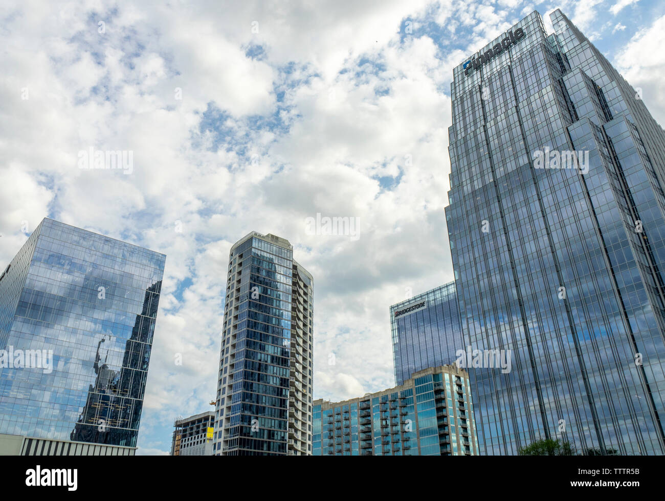 The Pinnacle at Symphony Place office tower and other skyscrapers in ...