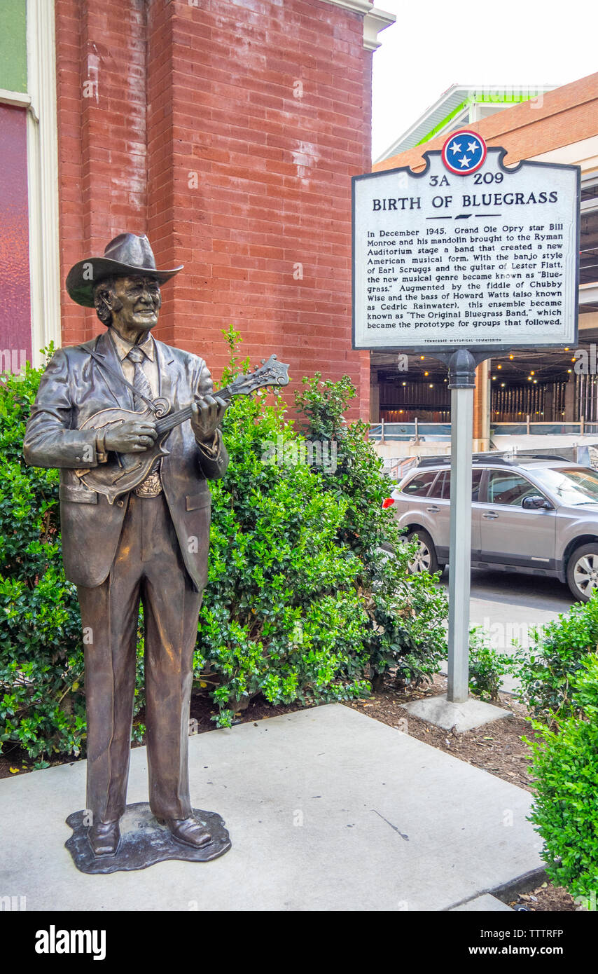Ryman auditorium statue hi-res stock photography and images - Alamy