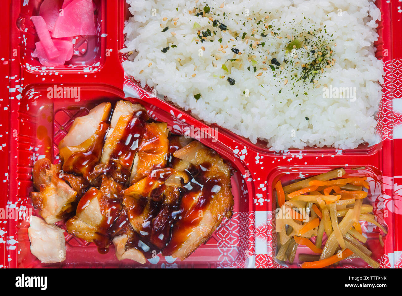 Fast food chicken teriyaki japanese hi-res stock photography and images ...