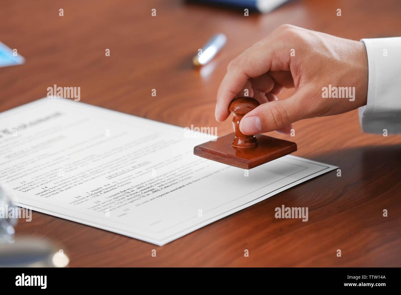 Inheritance confirmation hi-res stock photography and images - Alamy