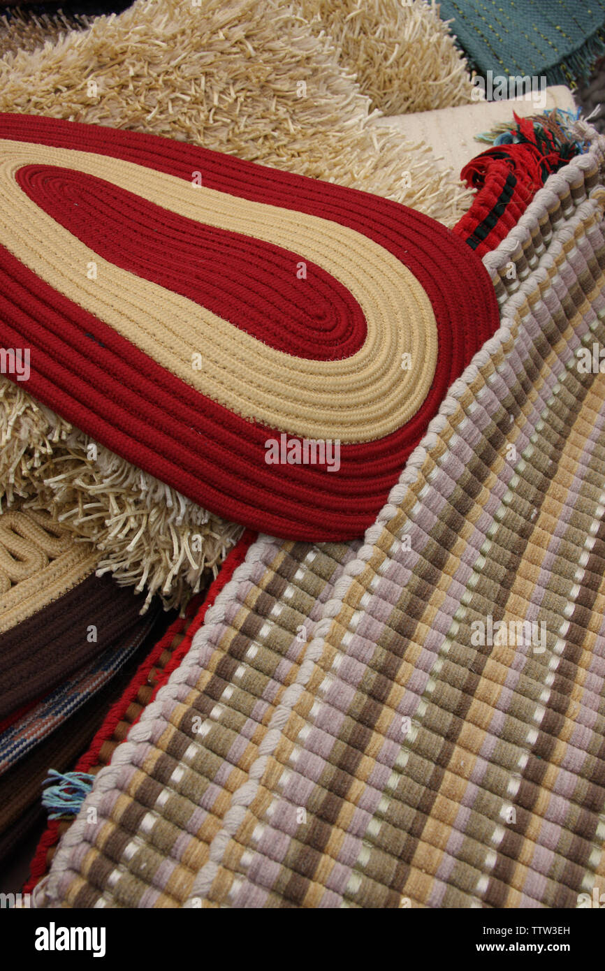 Indian doormat handicraft craft hi-res stock photography and images - Alamy