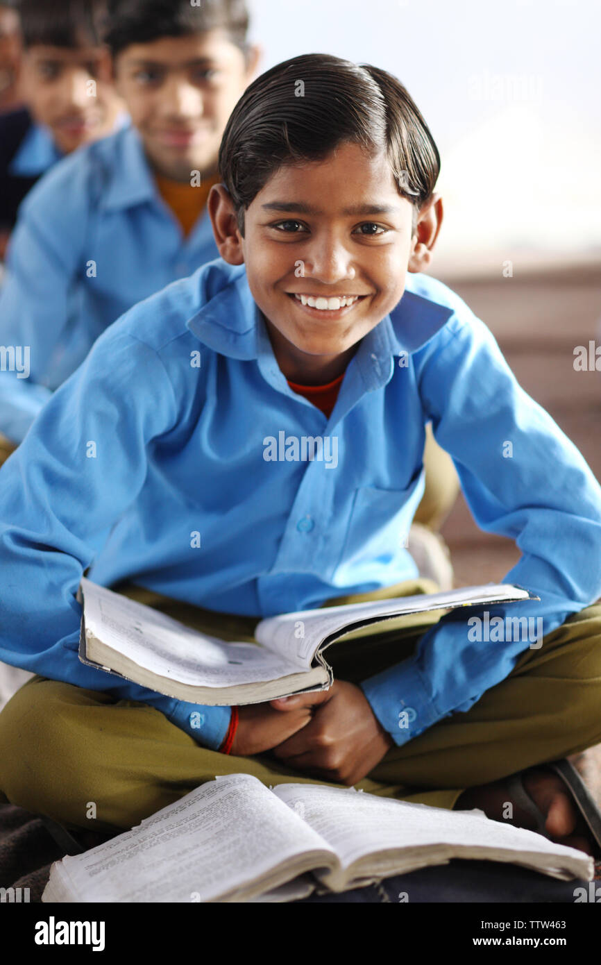 Indian school boy in classroom,rural hi-res stock photography and ...