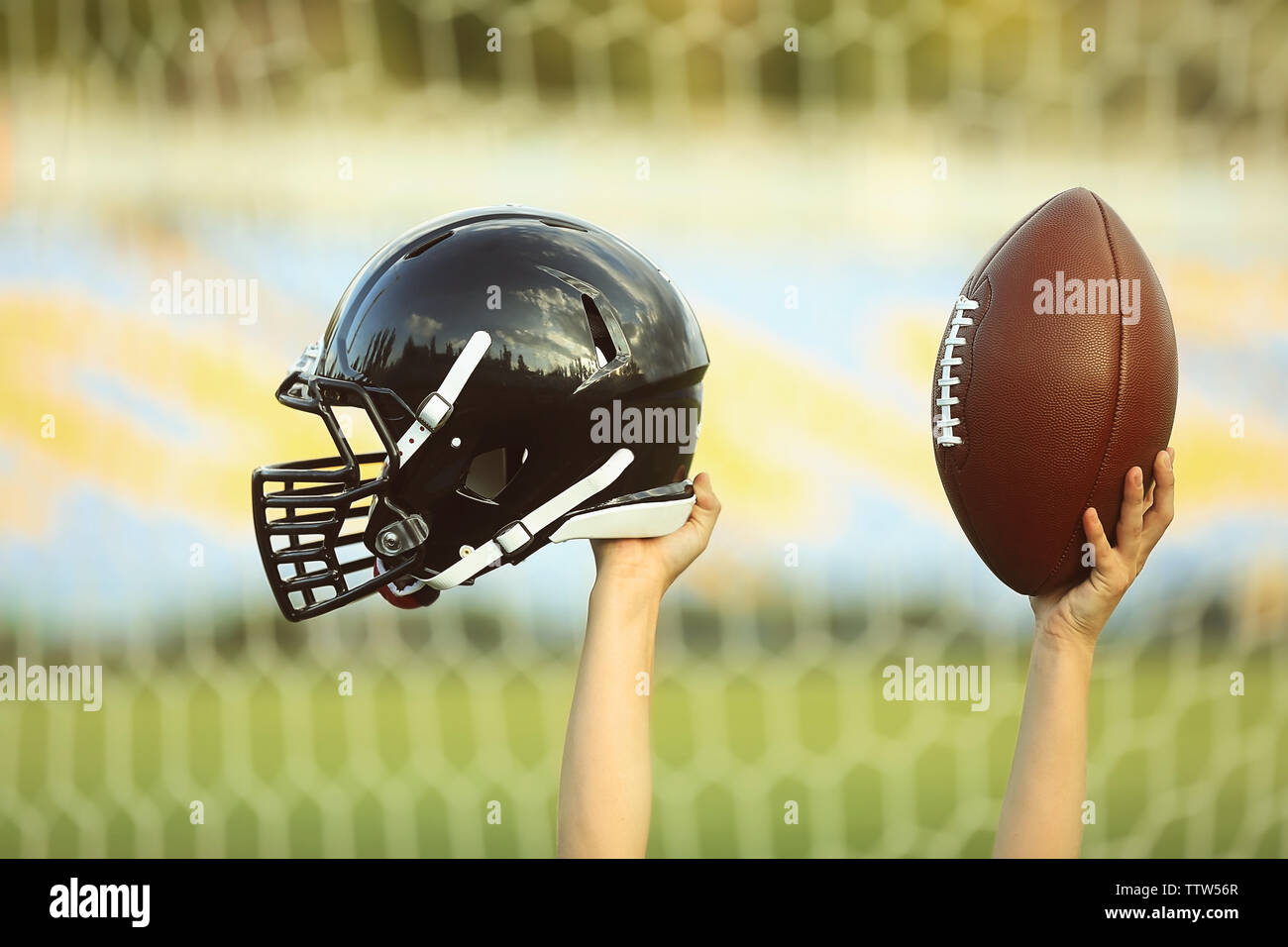 Male athlete holding rugby ball hi-res stock photography and images - Alamy