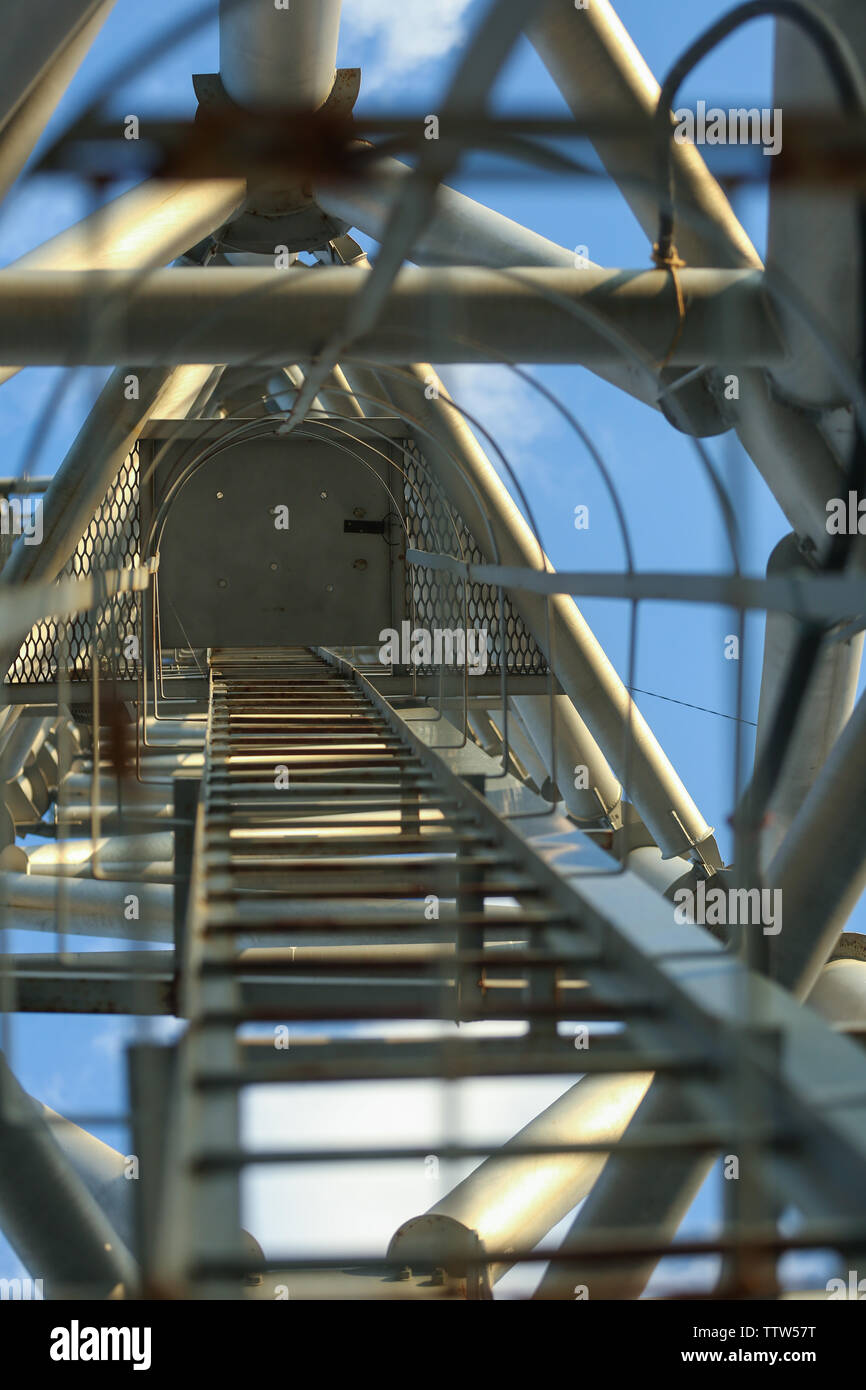 Metal stairs base hi-res stock photography and images - Alamy