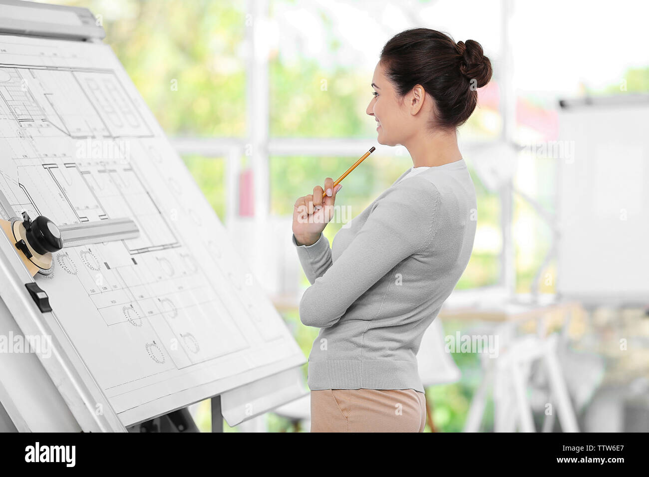 Draftsman Drawing Board Stock Photos & Draftsman Drawing Board Stock ...