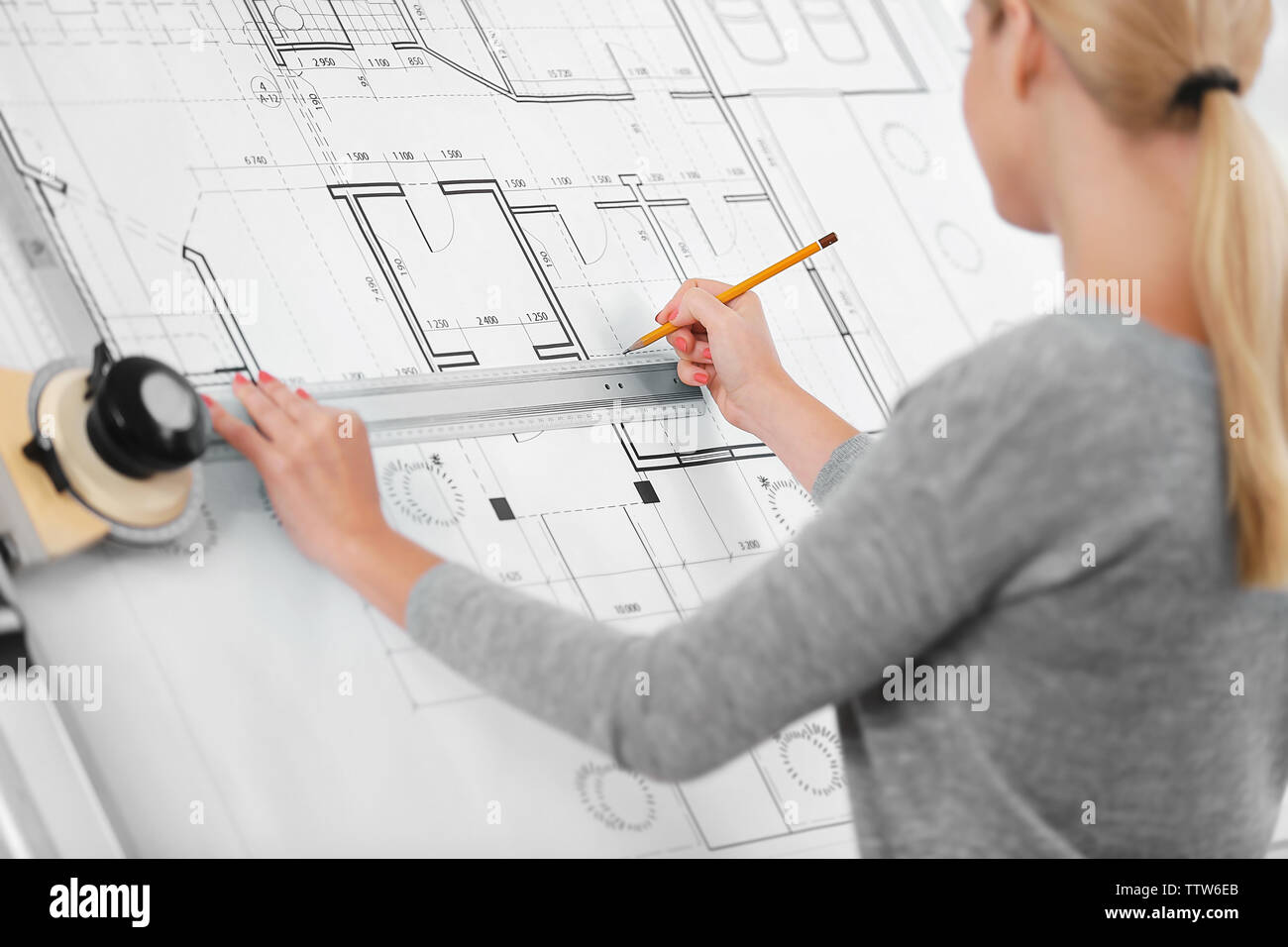 Draftsman Drawing Board Stock Photos & Draftsman Drawing Board Stock ...