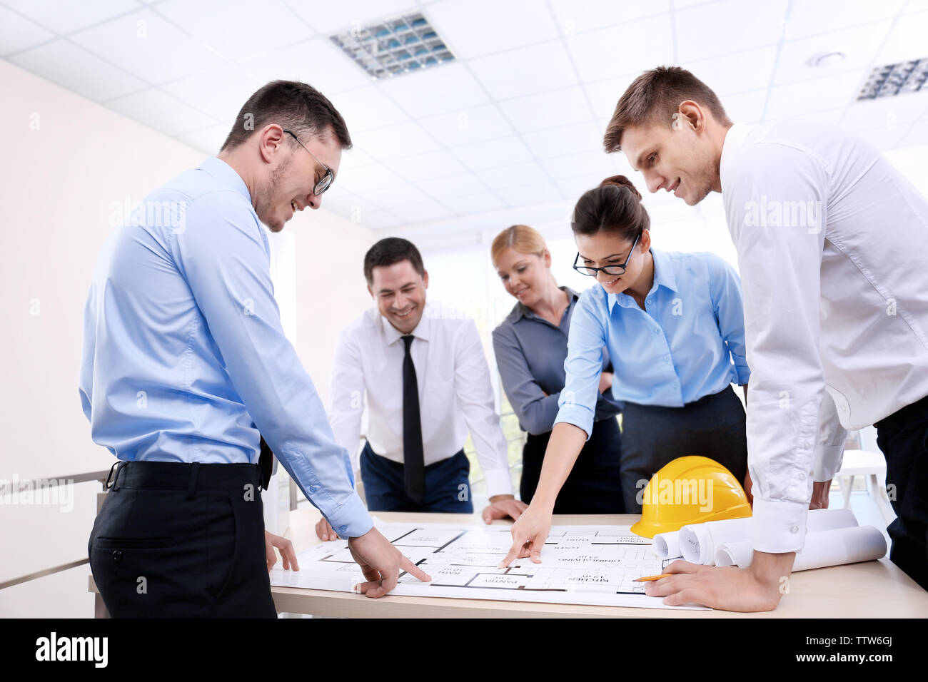Creative engineers planning new hi-res stock photography and images - Alamy