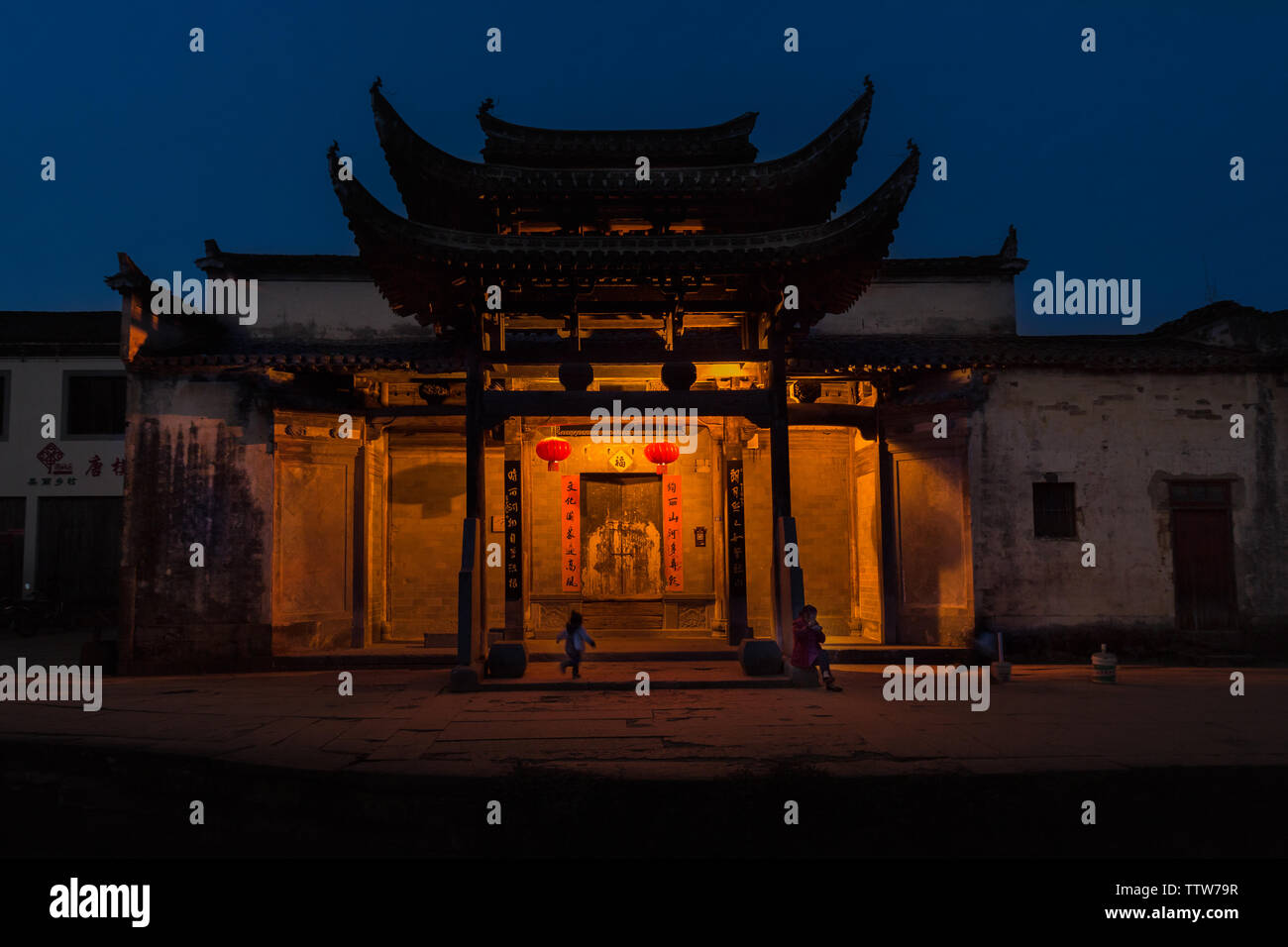 Ancient architecture in Huizhou Stock Photo - Alamy