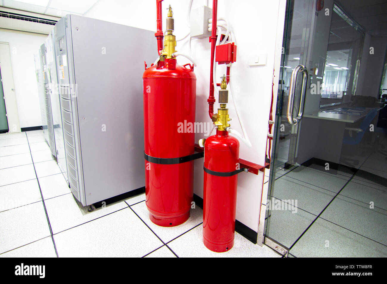 FM-200 Suppression Systems, FM200 Gas Flooding System, Gas Suppression ...