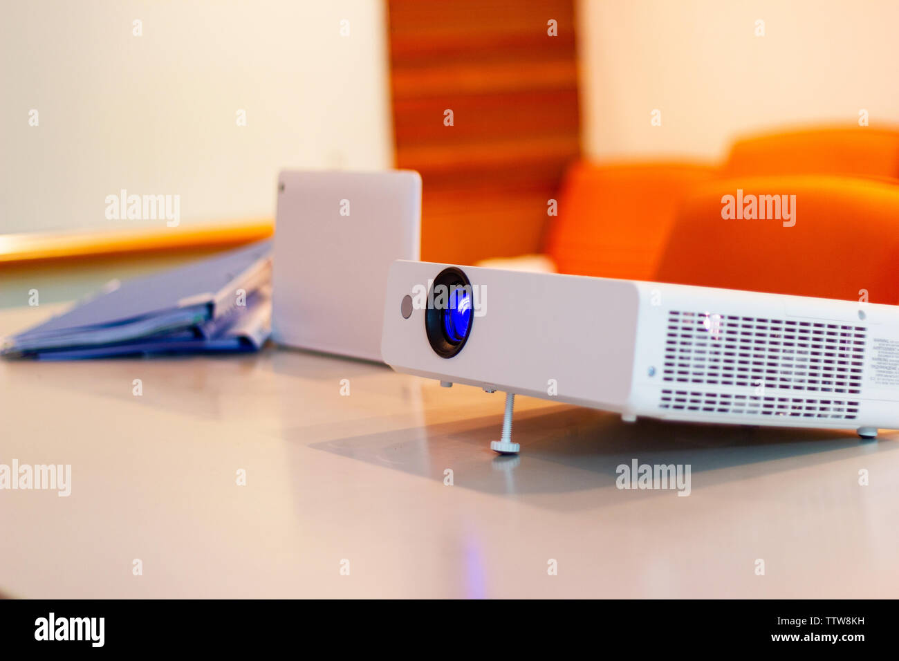 projector for presentation in a meeting room Stock Photo - Alamy