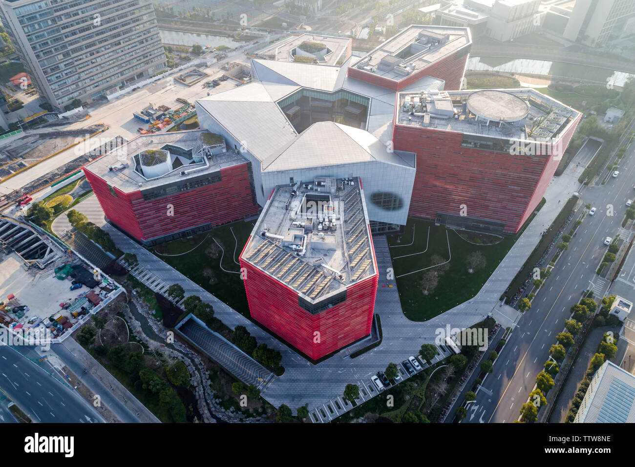 Office building structure and characteristic buildings hi-res stock ...