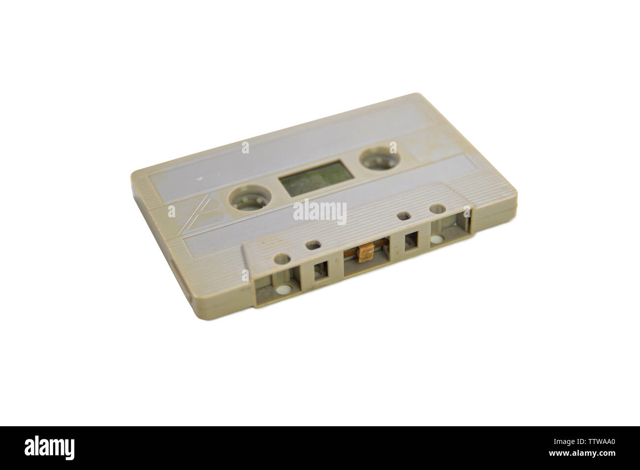 Compact Cassette, Cassette tape isolated white background Stock Photo ...