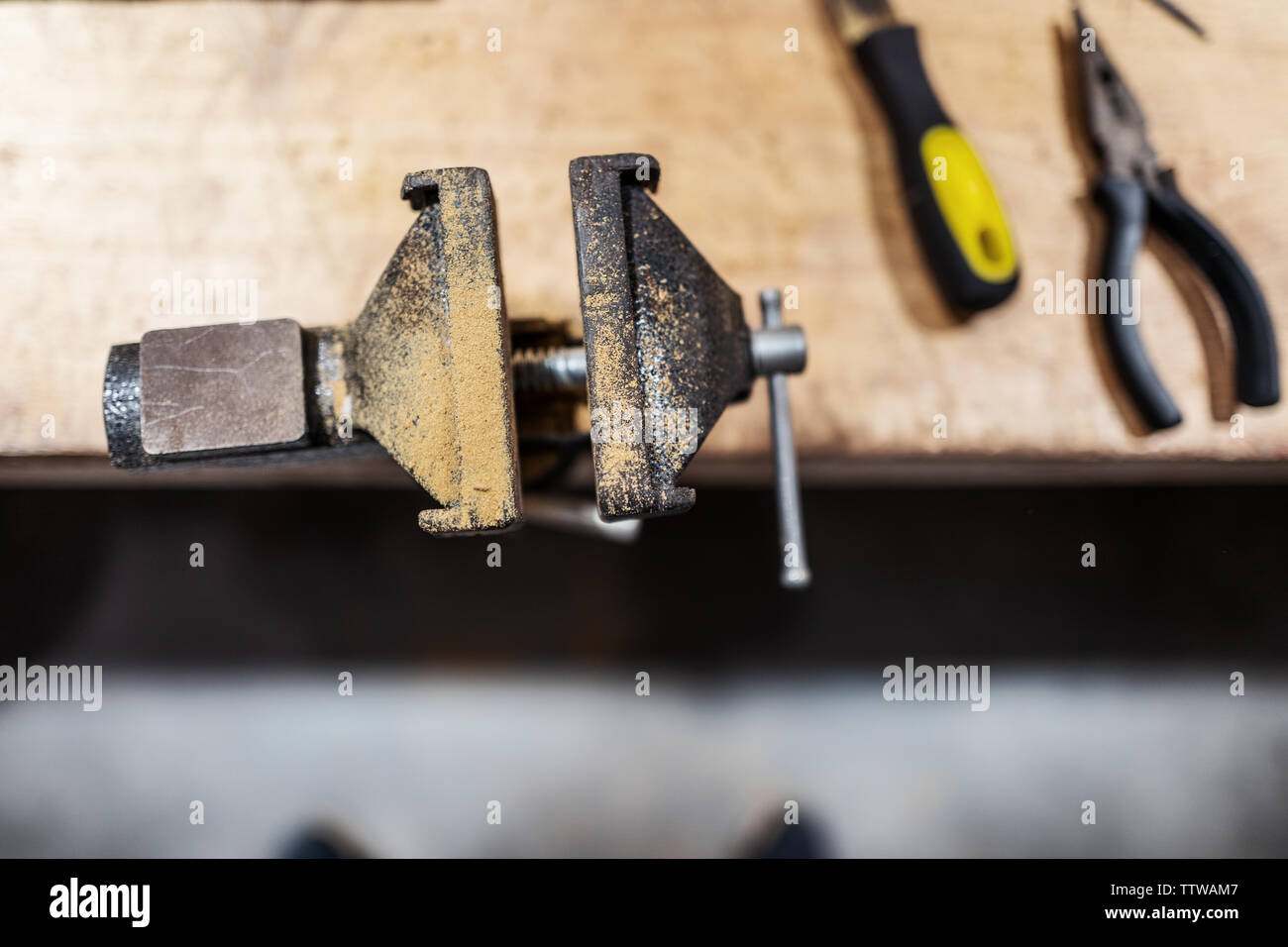 Handmade mechanical equipment Stock Photo - Alamy