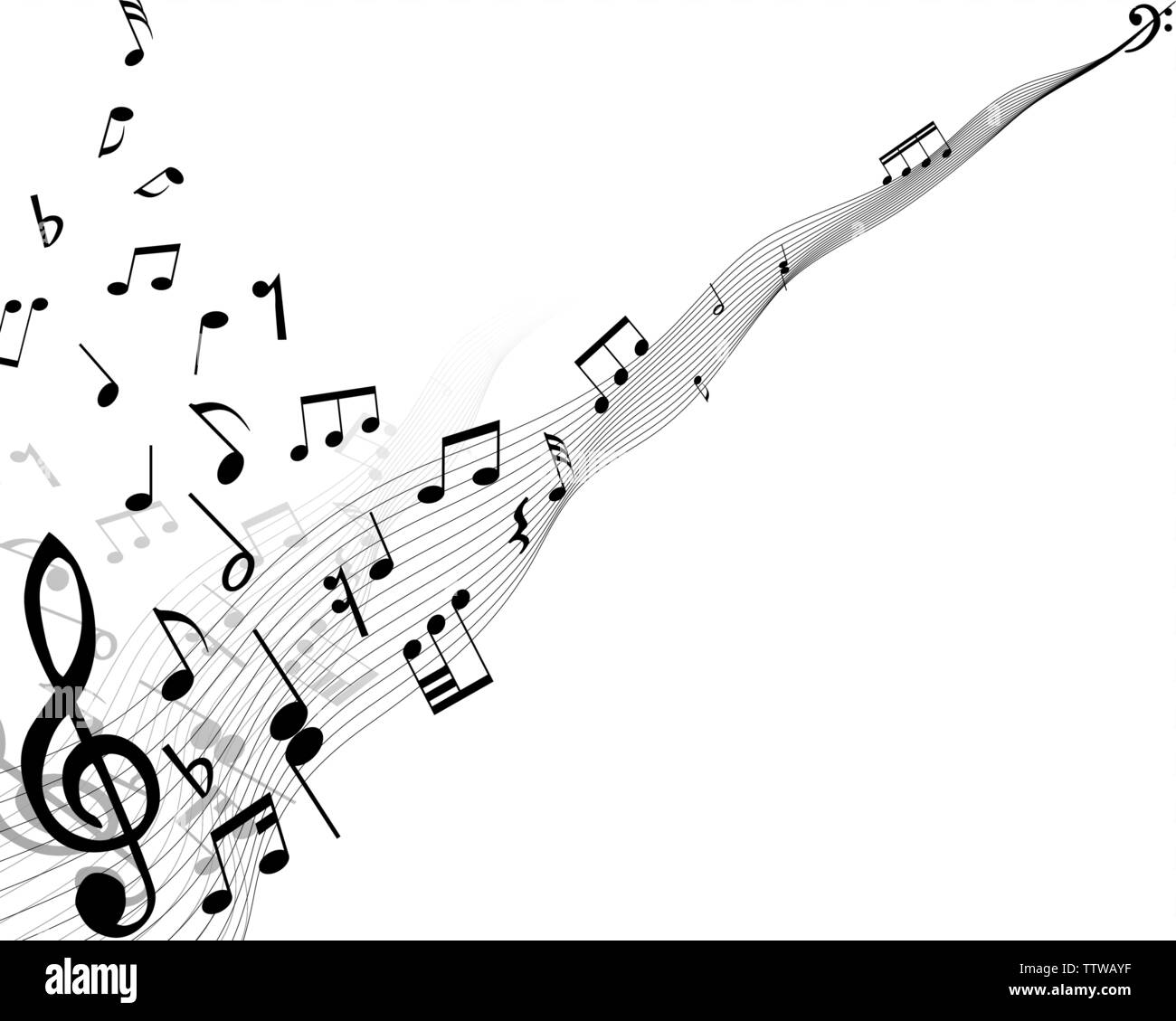 Vector Notes Design With Transparency Grid on Back. Vector Illustration ...