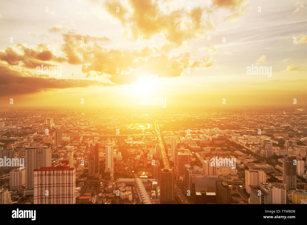 Urban transportation and transportation system with modern dawn hi-res ...