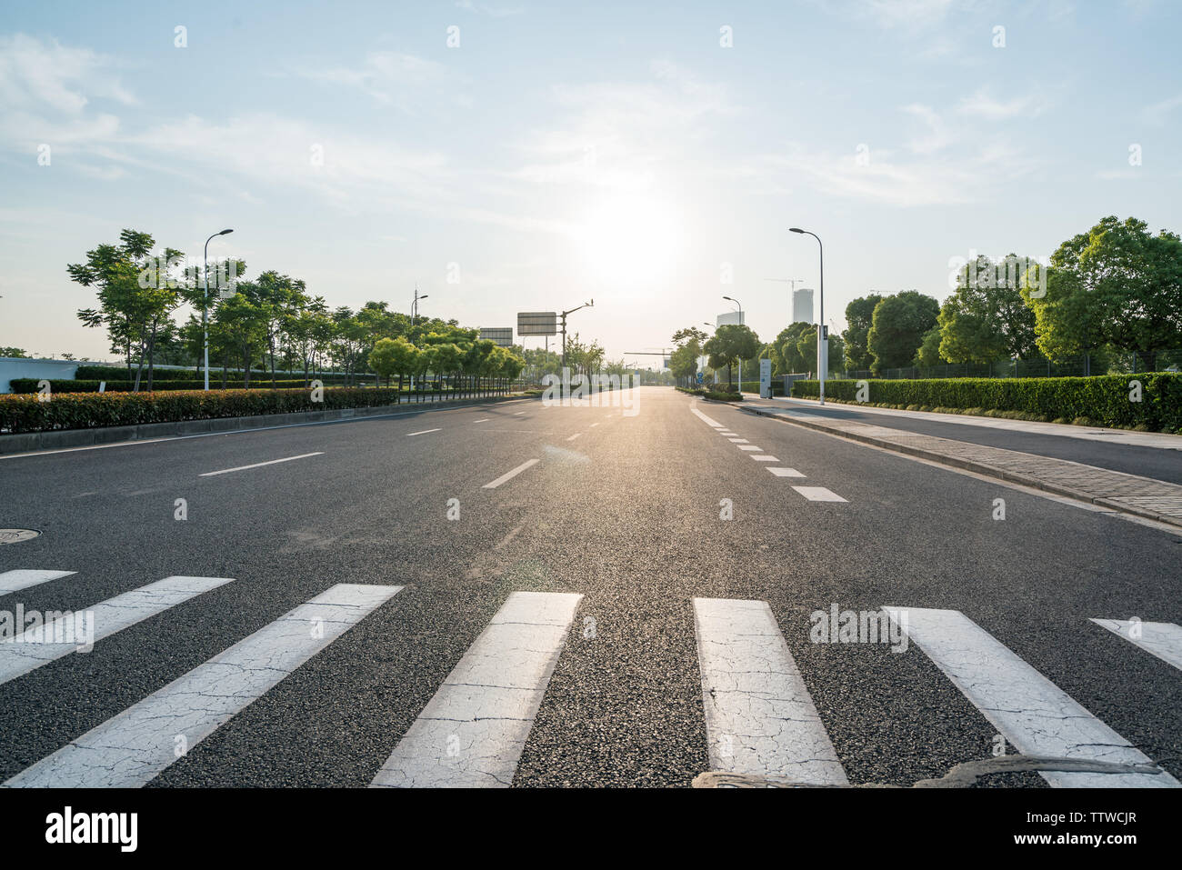 City Street View Stock Photo - Alamy