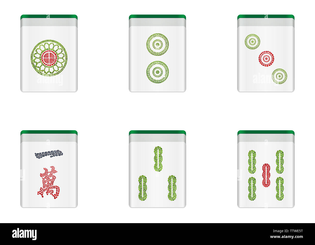 Mahjong Cut Out Stock Images & Pictures - Alamy